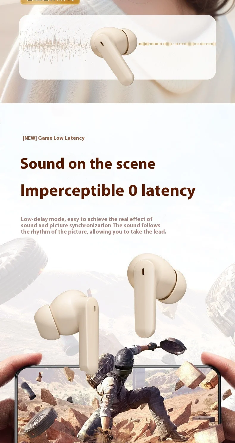TWS 895B Earbuds - ANC Bluetooth Headphones with Digital Display, IPX-6 ...