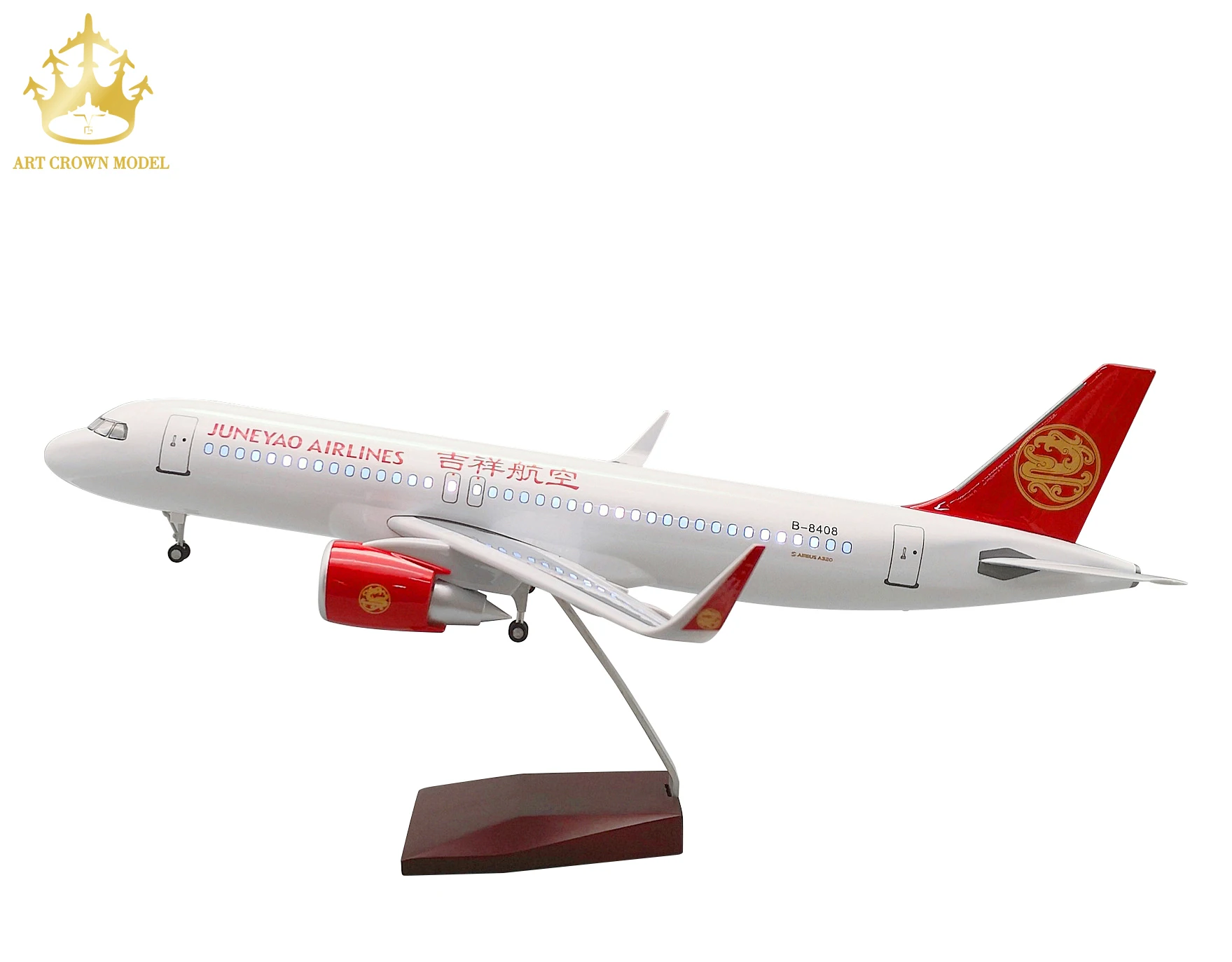 Airbus A320 Shanghai Jixiang Aviation 1:80 Model Aircraft