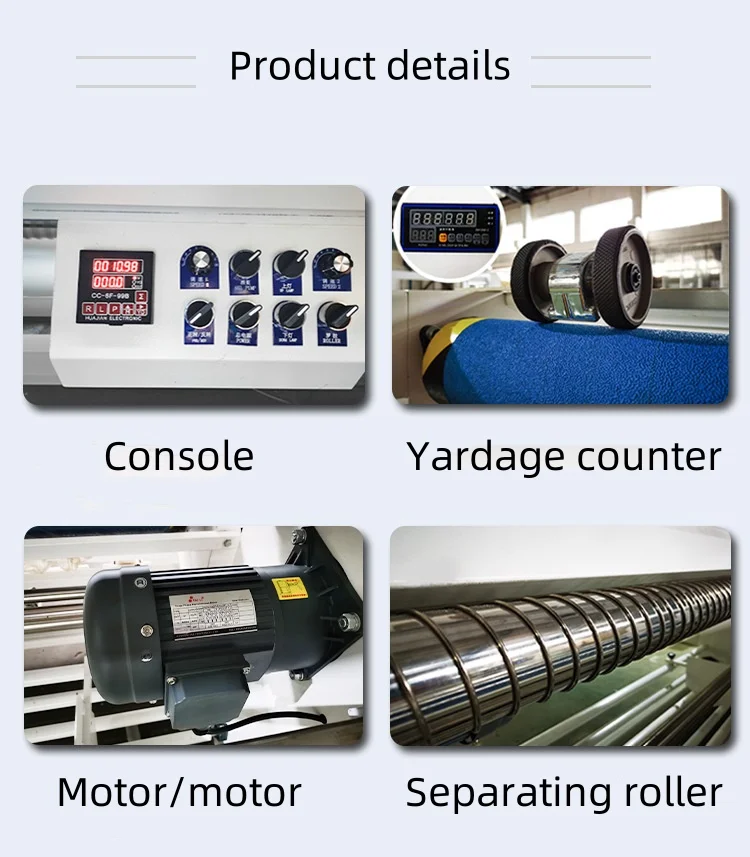 Automatic Edge-Aligning Garment Textile Fabric Rolling Machine - MING STAR Automatic Edge-Aligning Garment Textile Fabric Rolling Machine - MING STAR