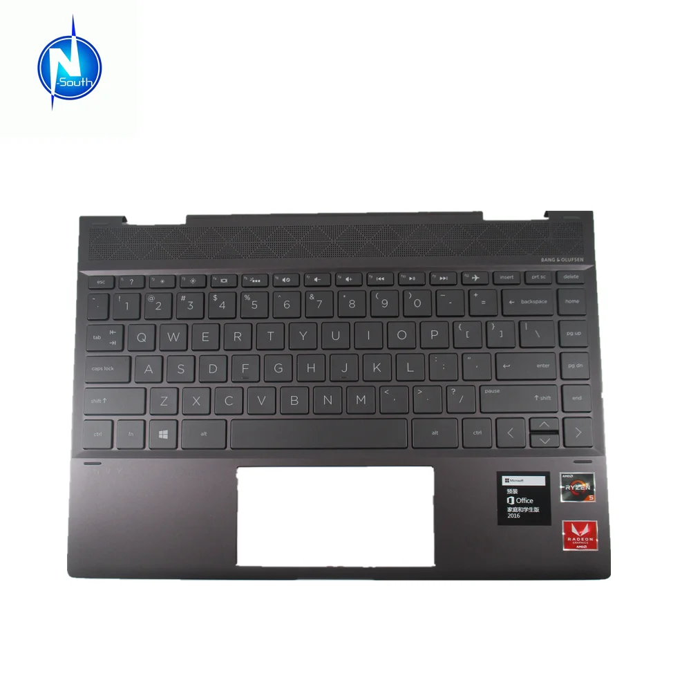 Laptop Palmrest with Keyboard for HP Envy X360 13-Ag L19586-001