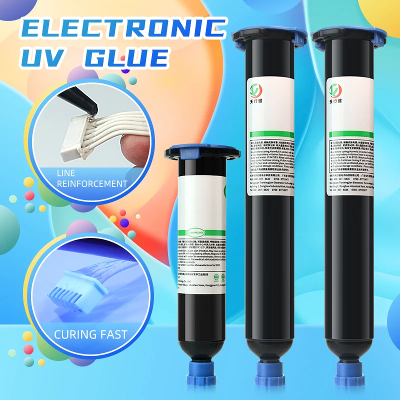 Uv Electronic Adhesive Pcb/fpc Moisture And Heat Resistant Uv Curing Epoxy Adhesive For ...