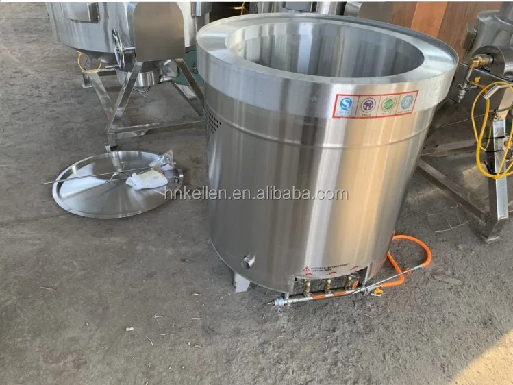 Distribution Price Industrial Large Milk Corn Rice Chicken Boiling ...