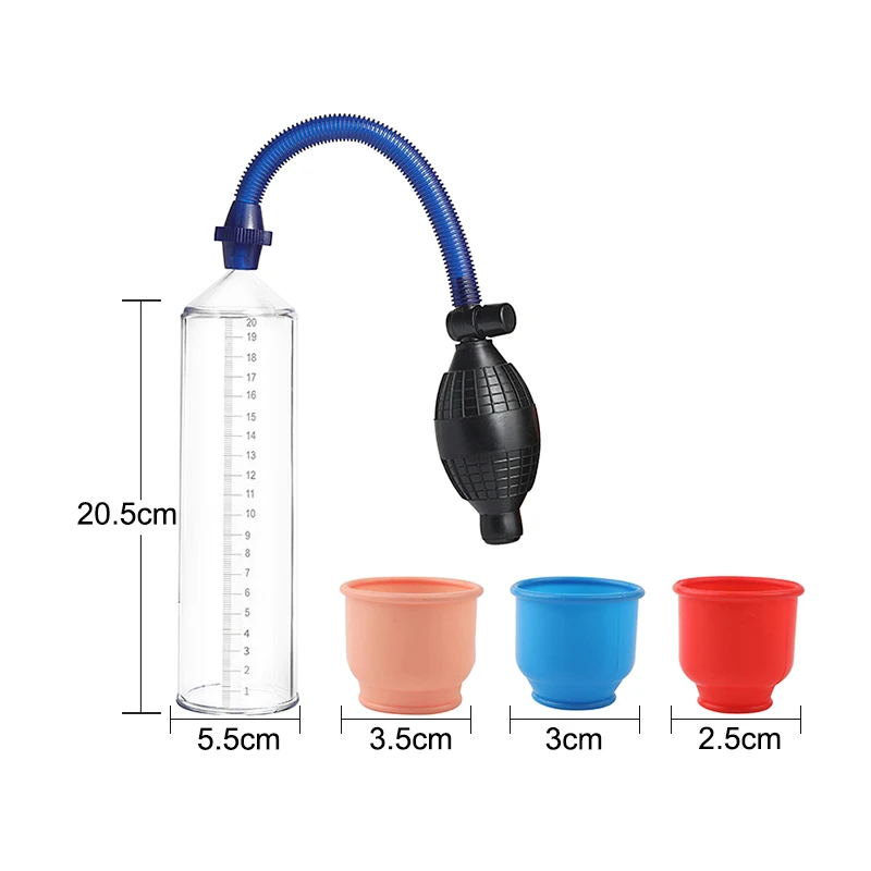 Pressure Ball Penis Enlargement Vacuum Pump Dildo Exercise Sleeves ...