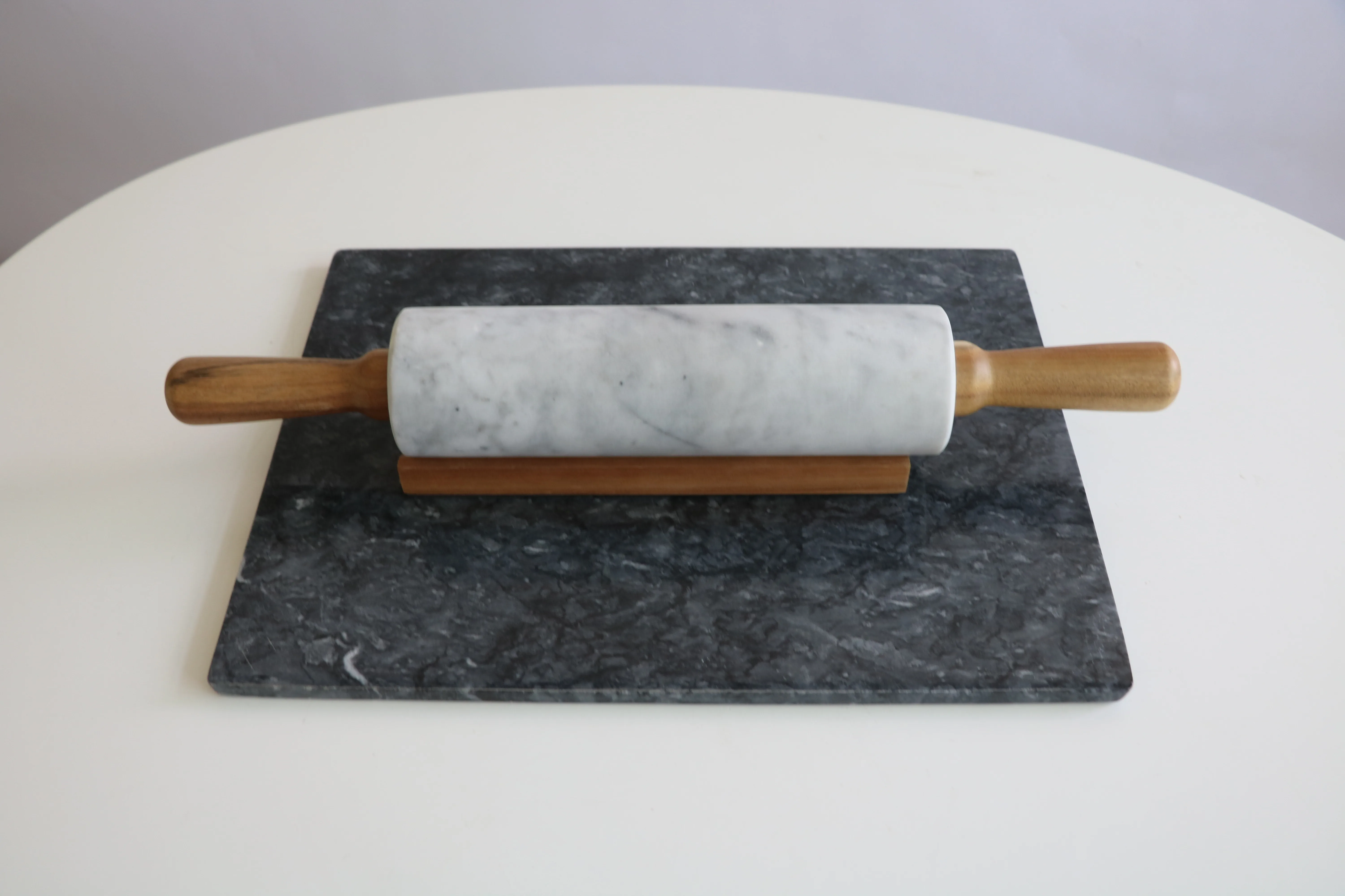 Popular Kitchen Accessories Stone White Marble Rolling Pins For Baking ...