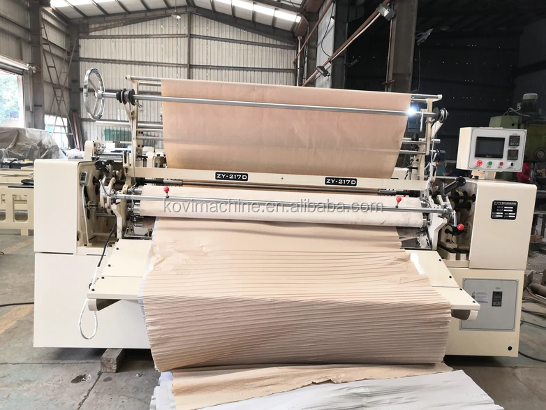 Computerized Cloth Textile Fabric Pleating Machine 217