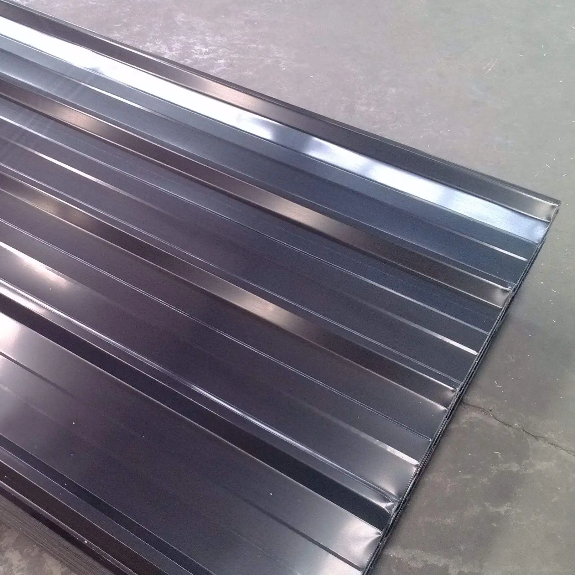 Ibr Upvc Pvc Roofing Sheets Tole Bac Alu Couleur Metal