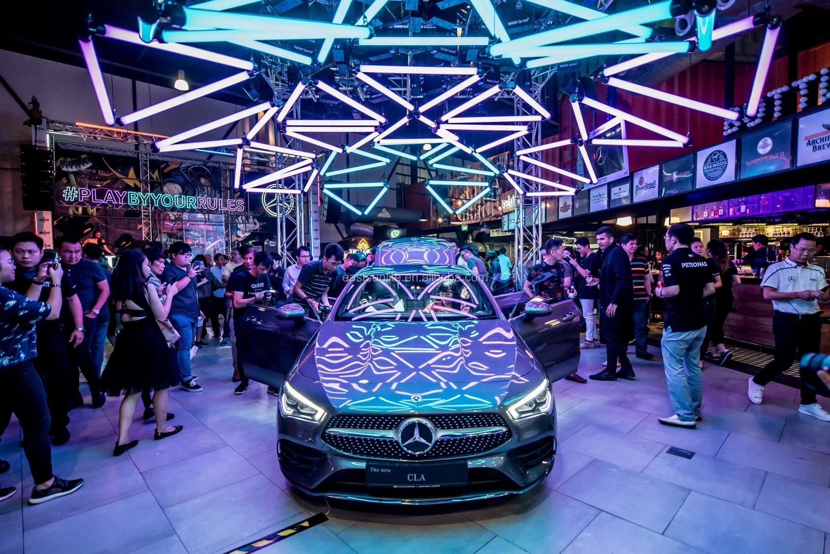 Stage Light LED Kinetic Ball DMX Winch Light Lifting Fast Speed