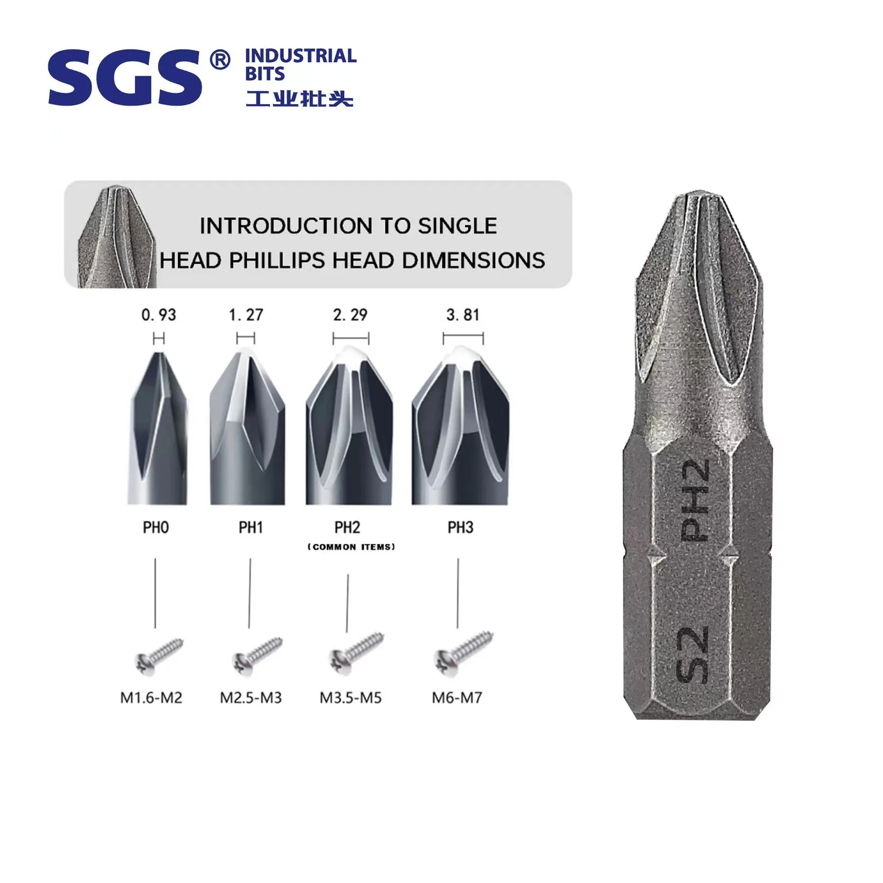 20 Piece PZ2 Screw Driver Drill Bit Set 25mm Pozi Impact Duty S2 Steel ...