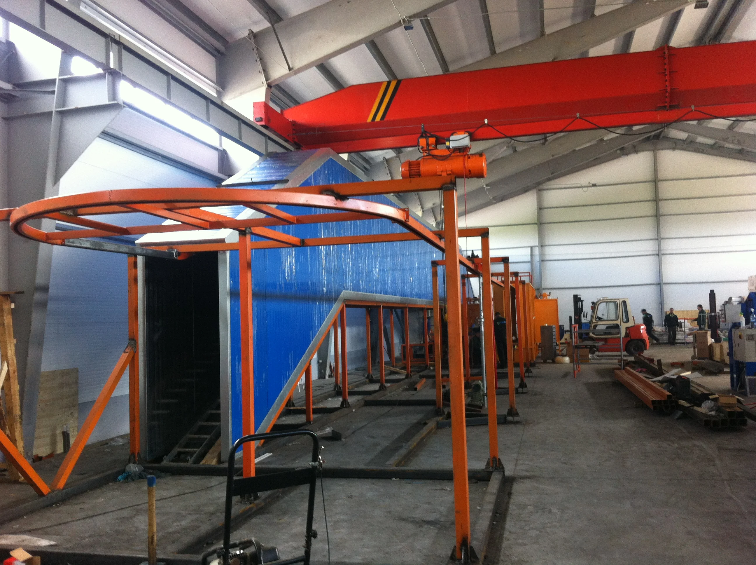 Customized Full Automatic Powder Coating Paint Line Systems