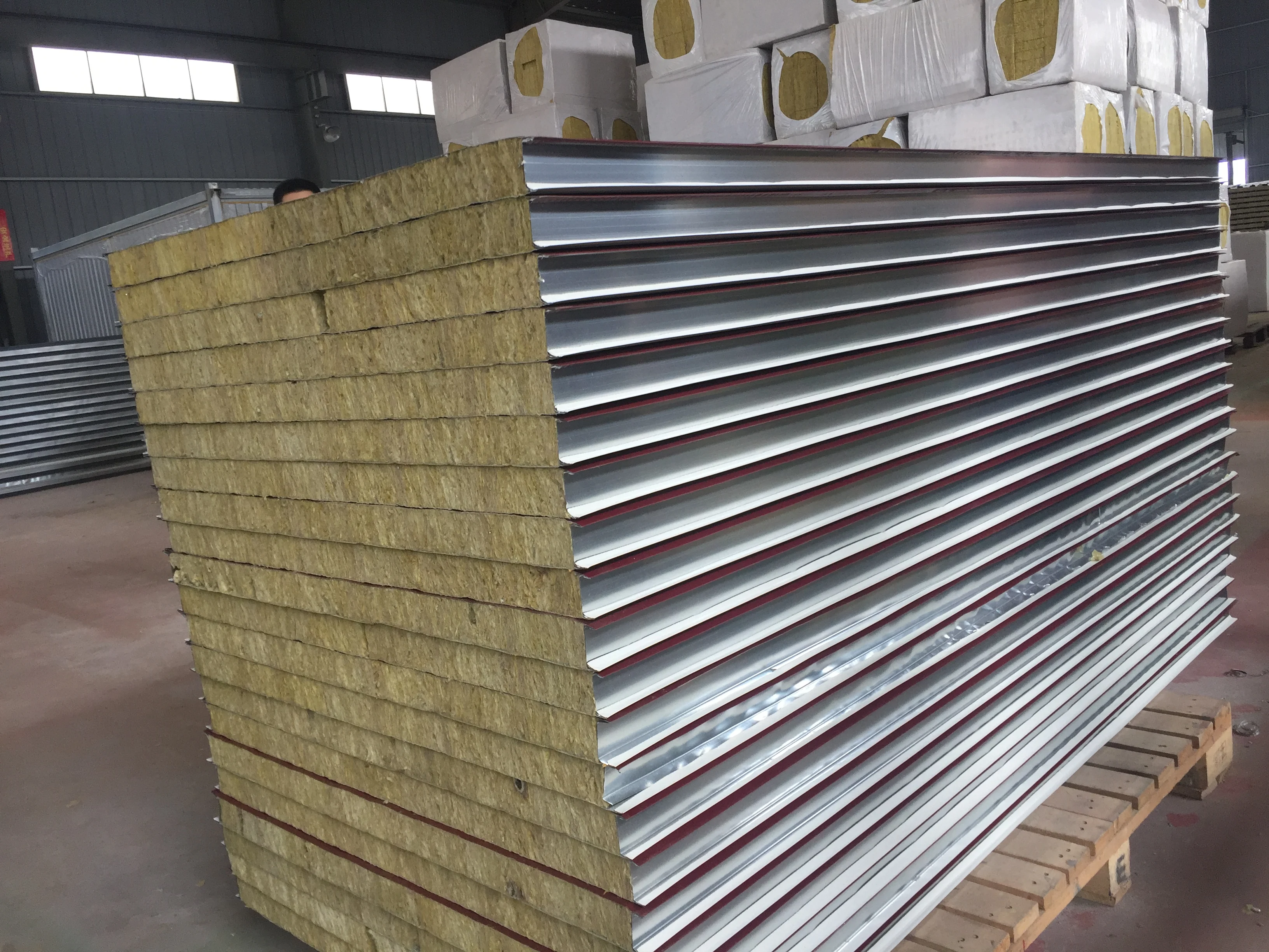 Modern Design Direct Fire Protection Steel Panel Polyurethane Foam ...