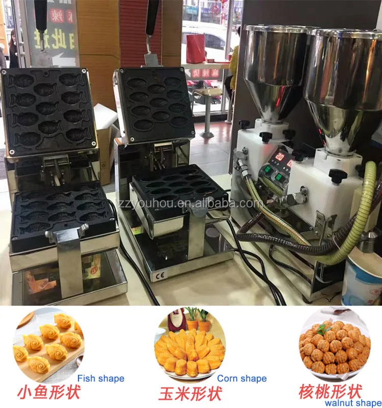 Subway Snack Hodu Gwaja Machine Manju Manjoo Machine Cake Shaper Injector