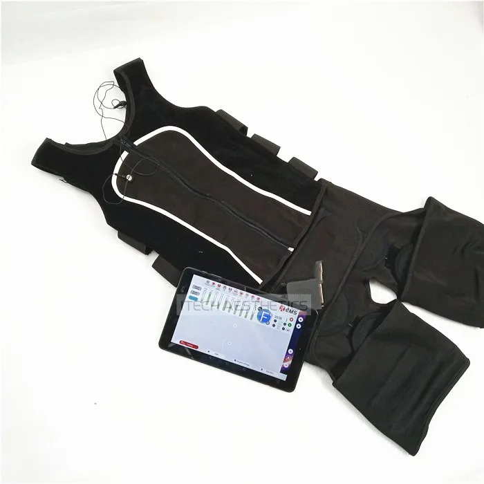Ems Body Pro Ems Training Vest Ems Fitness Machine With Jacket For 1-12 ...