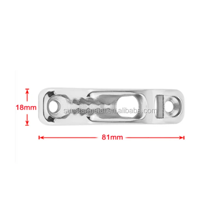 Yacht Sailboat Accessories Vertical Aluminium Stainless Rope Cam Cleat ...