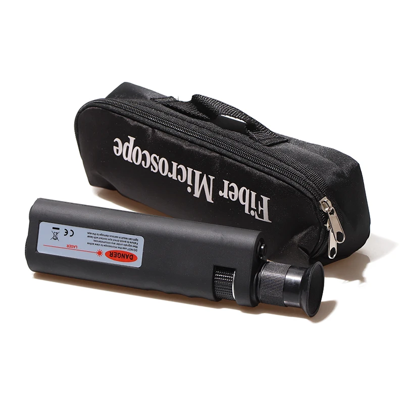 Fiber Optic Inspection Microscope 400x Led Illumination Handheld Anti ...