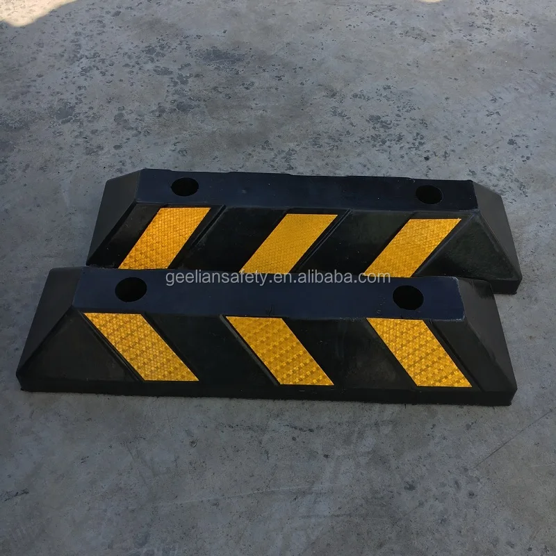 Heavy Duty Rubber Car Stopper, Rubber Parking Wheel Bump Stop,Truck ...