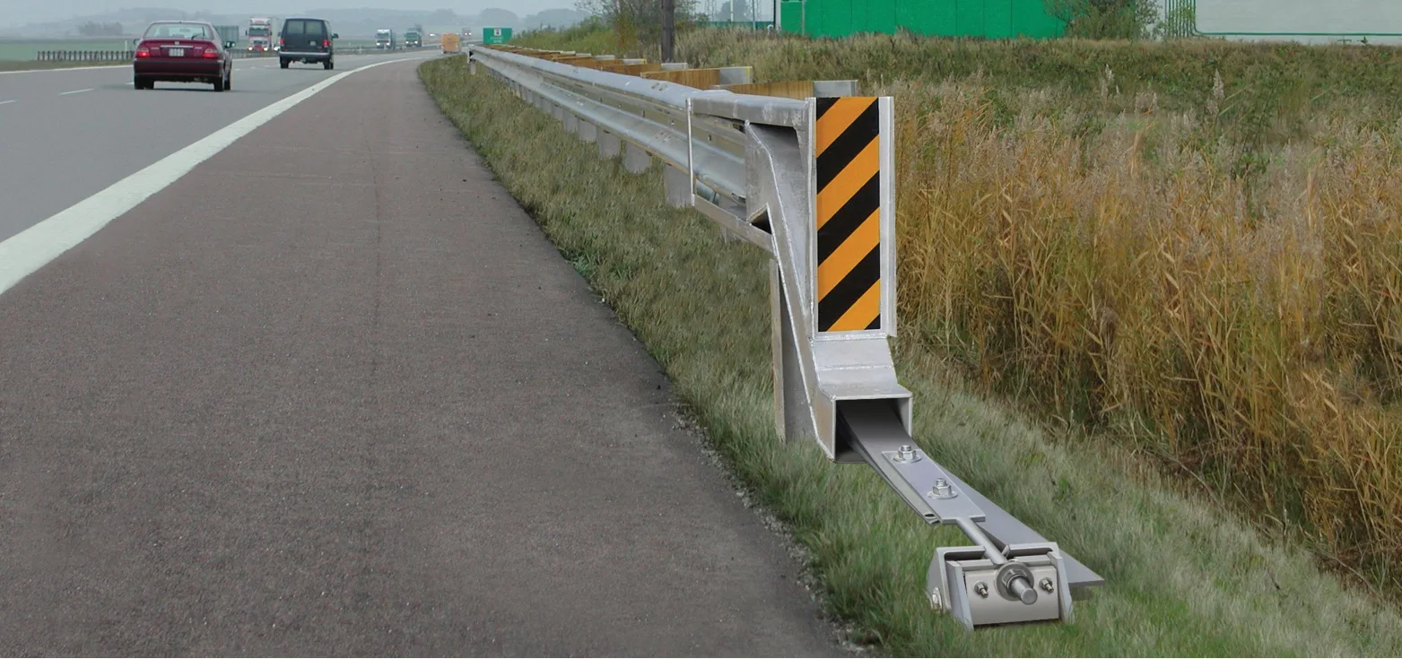 Roads Safety Highway Guardrail Used Skt End Terminal For Sale - Buy ...