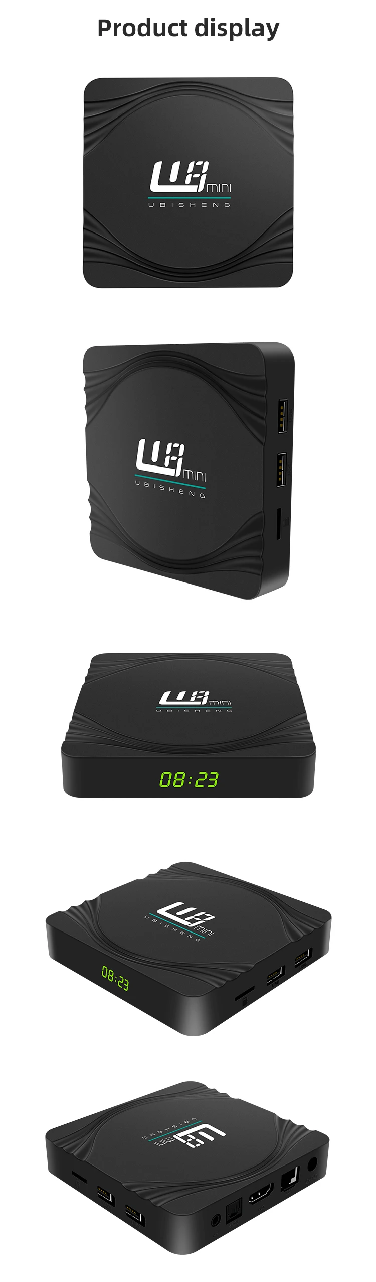 Ott Set Top Box U8 S905 Chip Android Set Top Tv Box - Buy Android Tv ...