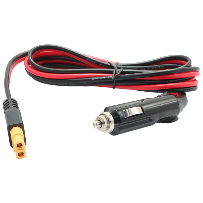 Car Cigarette Adapter Male Plug to XT60 Charge Extension Cable 5-30A ...