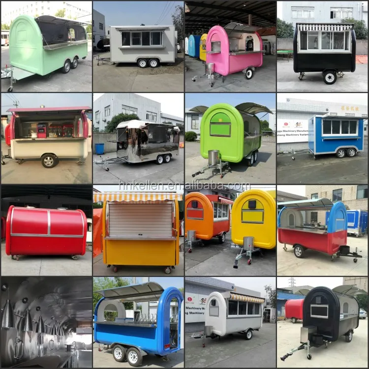 Unique Structural Design Mobile Food Carts/trailer/ Ice Cream Truck ...