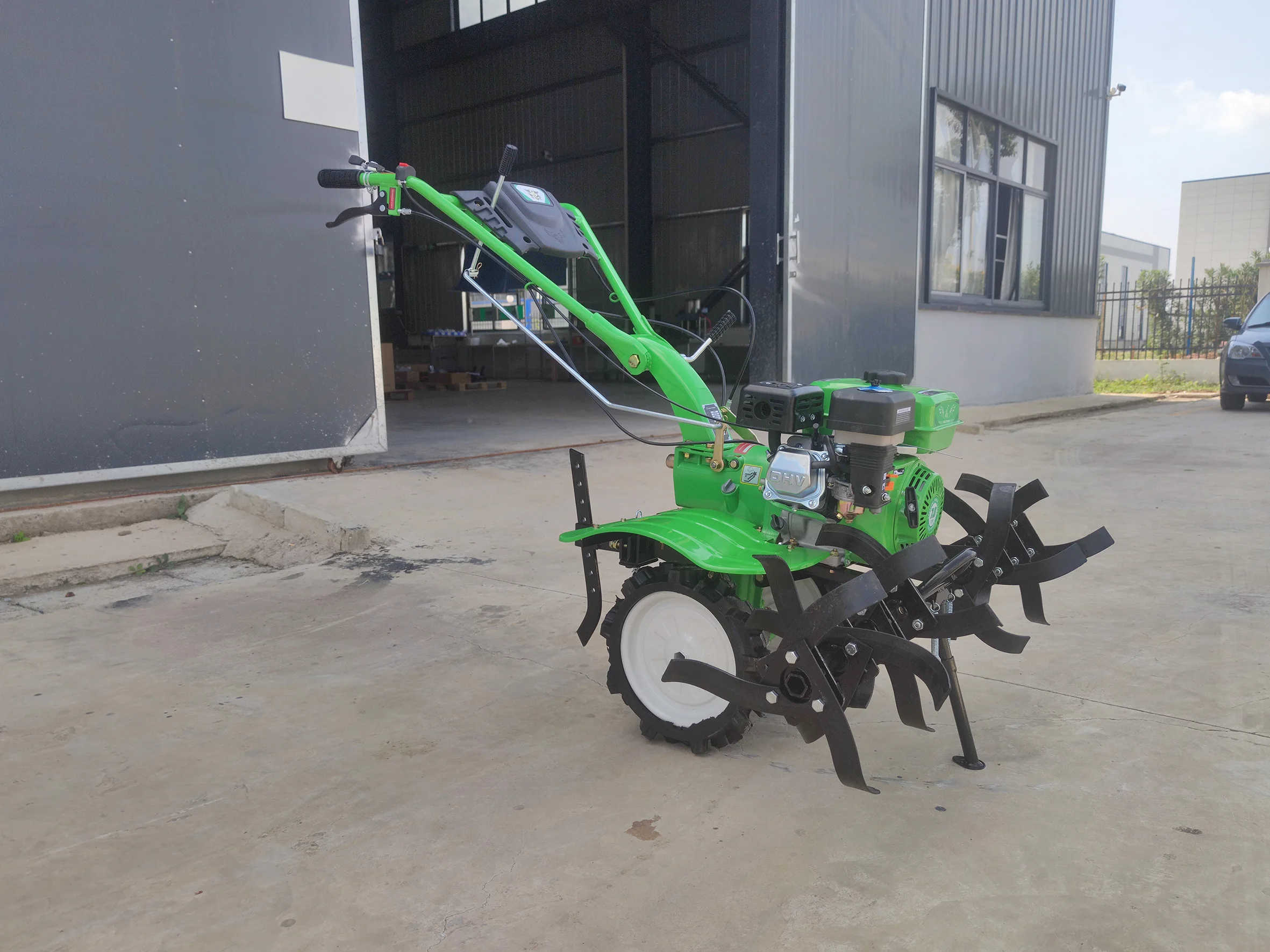 7hp Mini Power Tiller Cultivator Multifunctional Gasoline Farm Machine ...