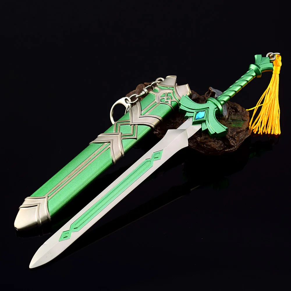 Popular Game Legend Of Zelda Metal Sword Weapon Model Zinc Alloy 22cm ...