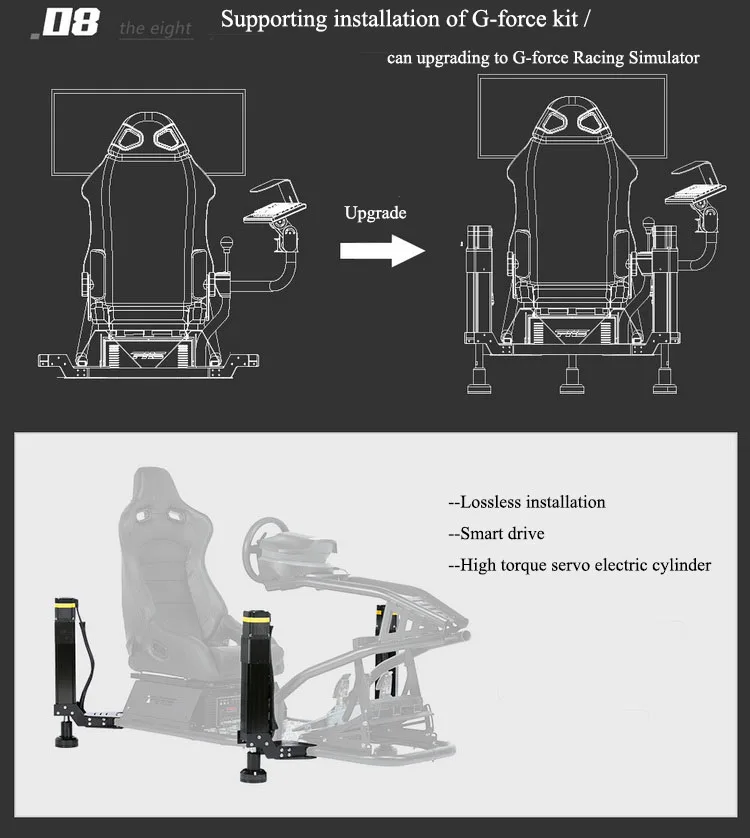 High Quality Gaming Racing Seat - AC Schnitzer Simulator