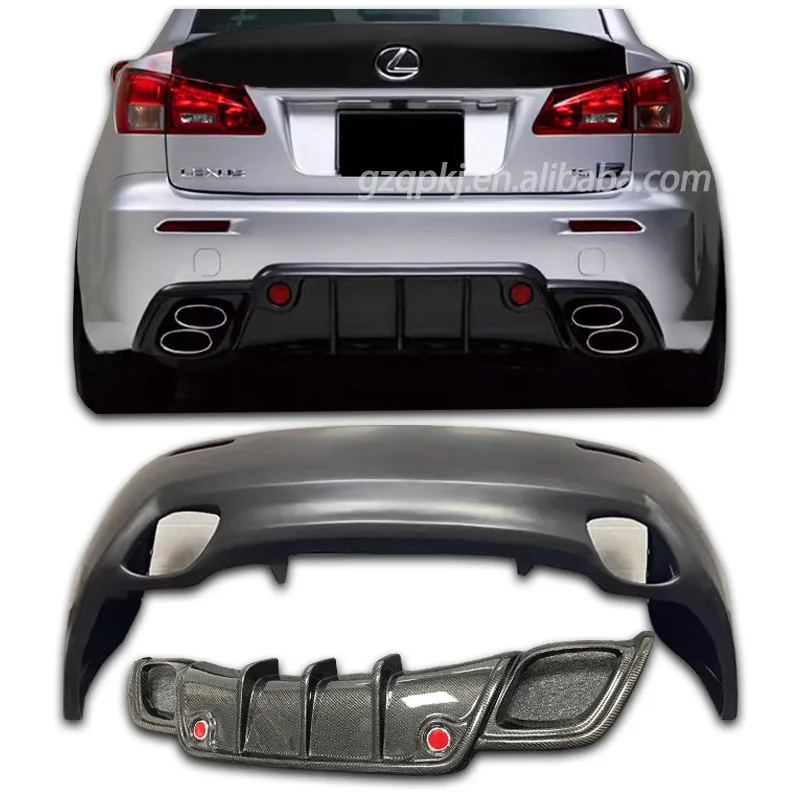 ISF Version Rear Bumper for Lexus IS250/300 - Enhance Style