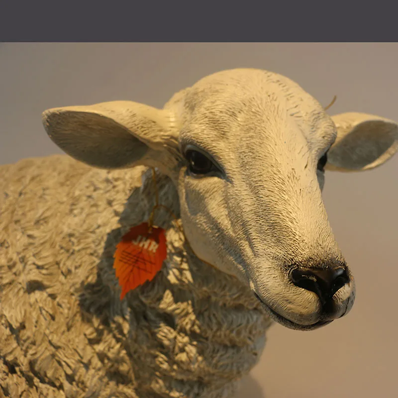 The Lovely Resin Life-size Fiberglass Sheep Status Sheep Family ...