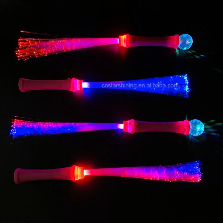 Best Quality Light Up Glowing Optical Fiber Sticks Light Up Stick ...