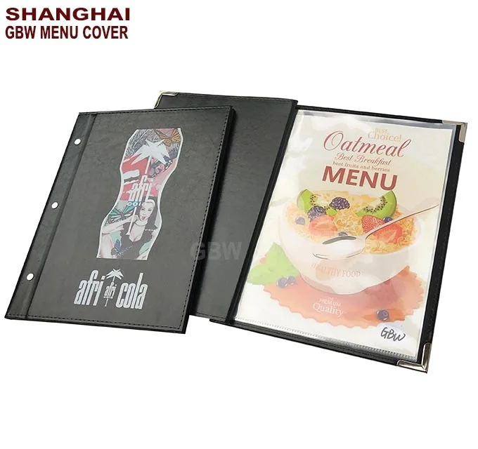 Elegant Food Menu Covers & Leather Wine Lists by GBW