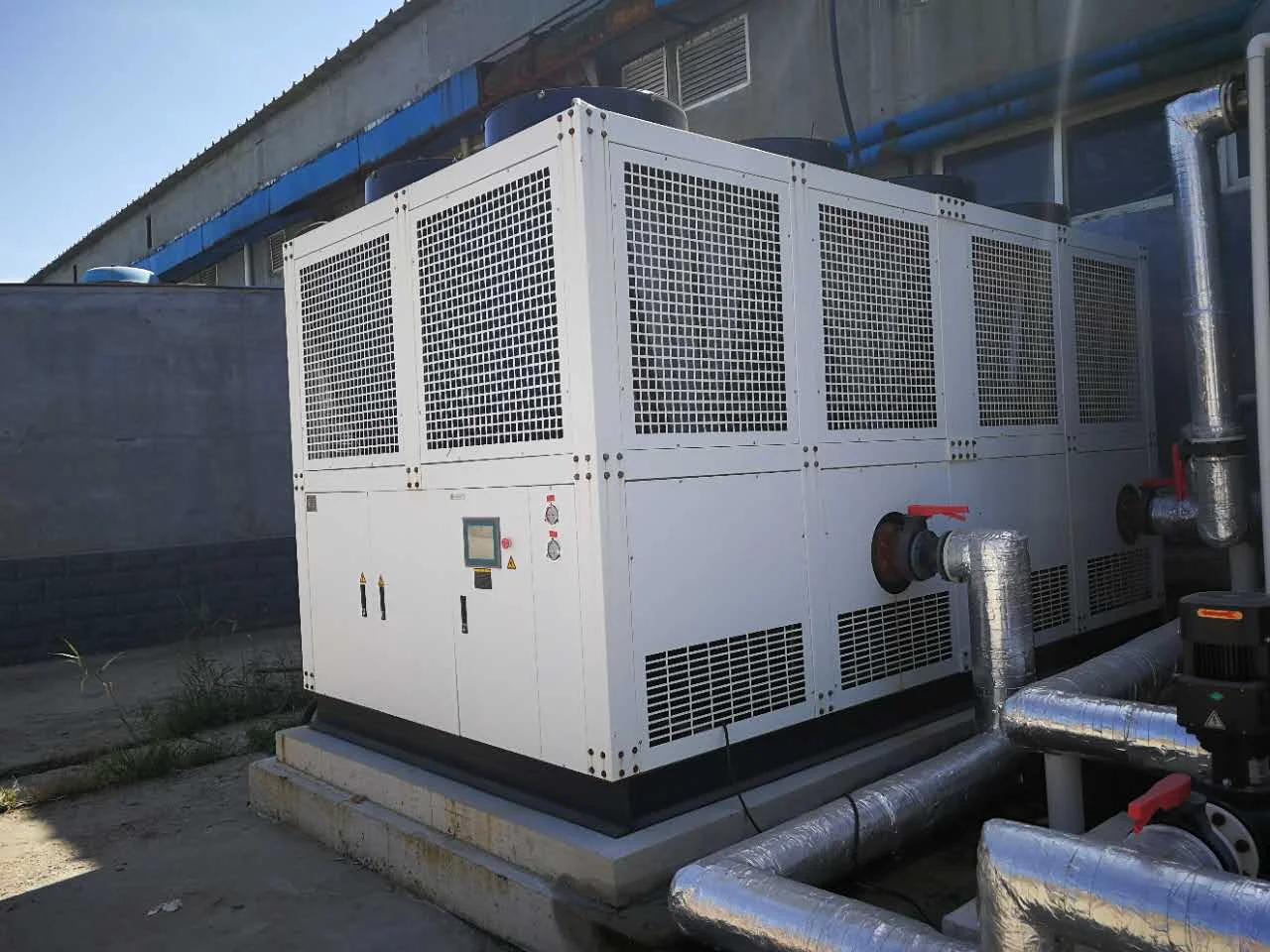 Siemens PLC 150hp Industrial Water Chiller - Efficient Cooling System ...