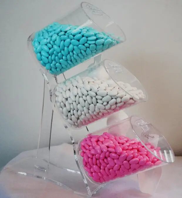 Large Candy Dispenser with Acrylic Tube - Eco-friendly