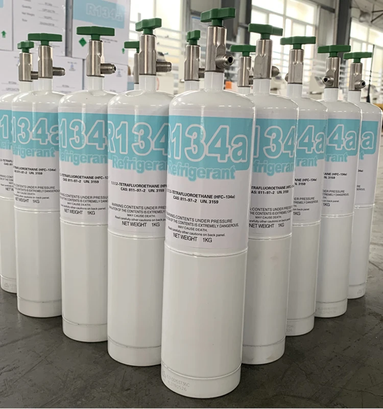 Cylinder Refrigerant Gas R134a For Auto Car Air Conditioner - Buy ...