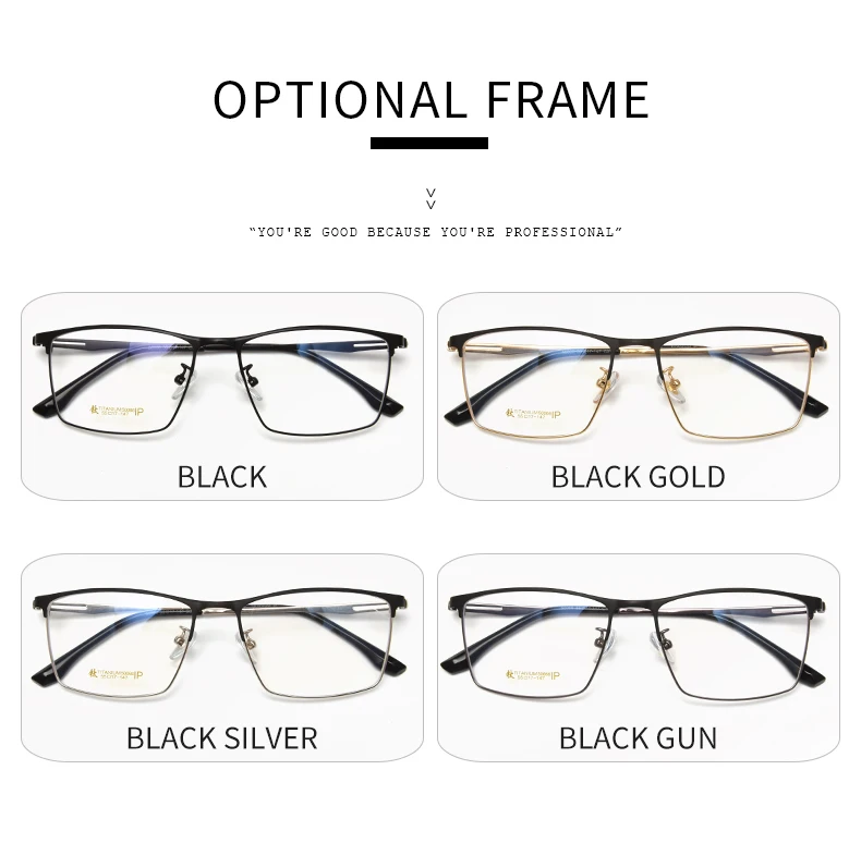 Bingkai Kacamata Optik Kacamata钛Merek Kaca模式Kustom Grosir untuk Pria ...