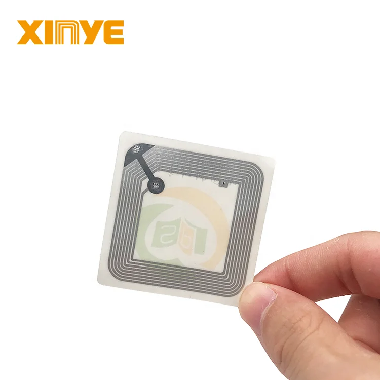 Iso15693 Rfid Hf I-code Slix2 Rfid Library Tag Printable Coated Paper ...