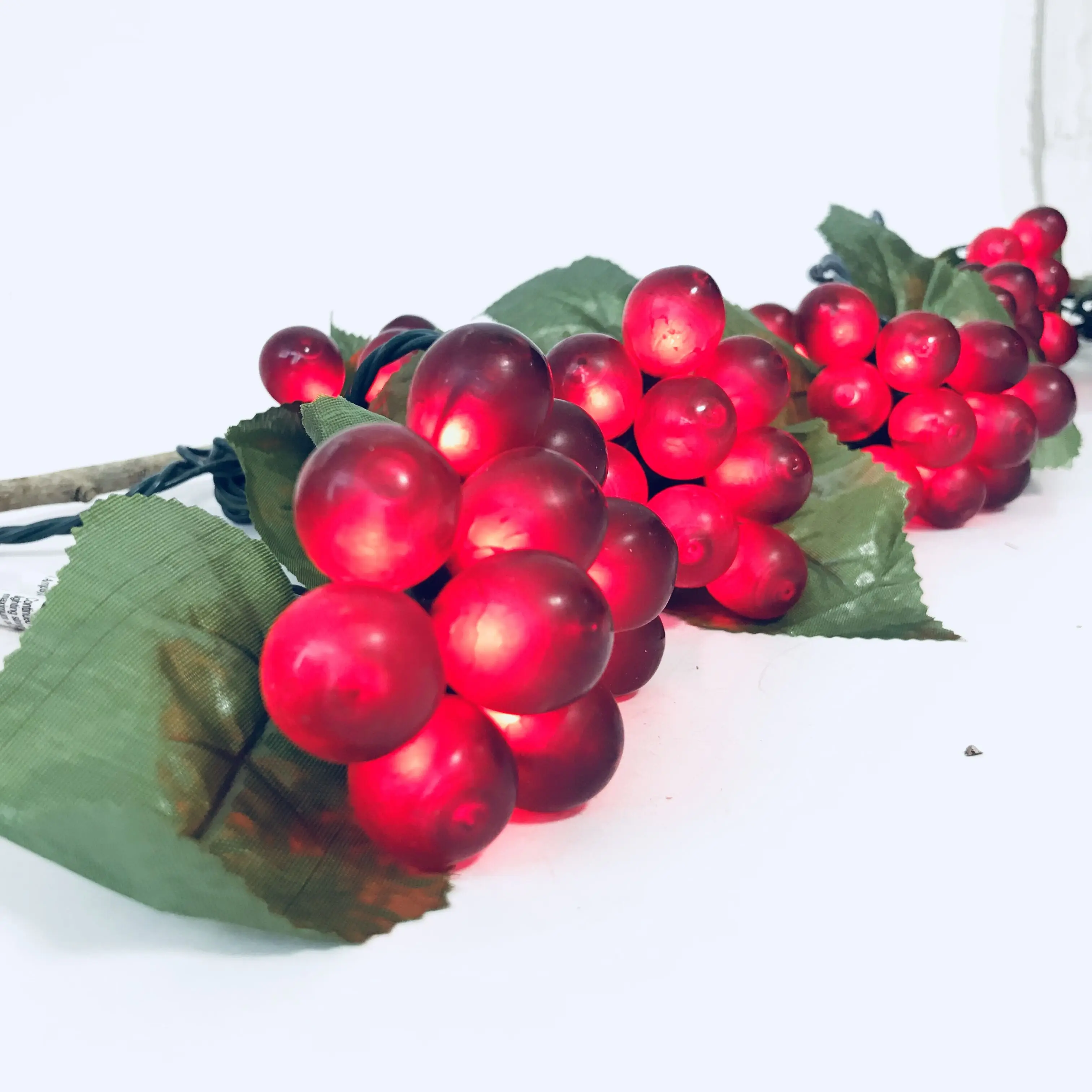 Ul Standard 100 Light Purple Grape Cluster Light Set For Harvest ...