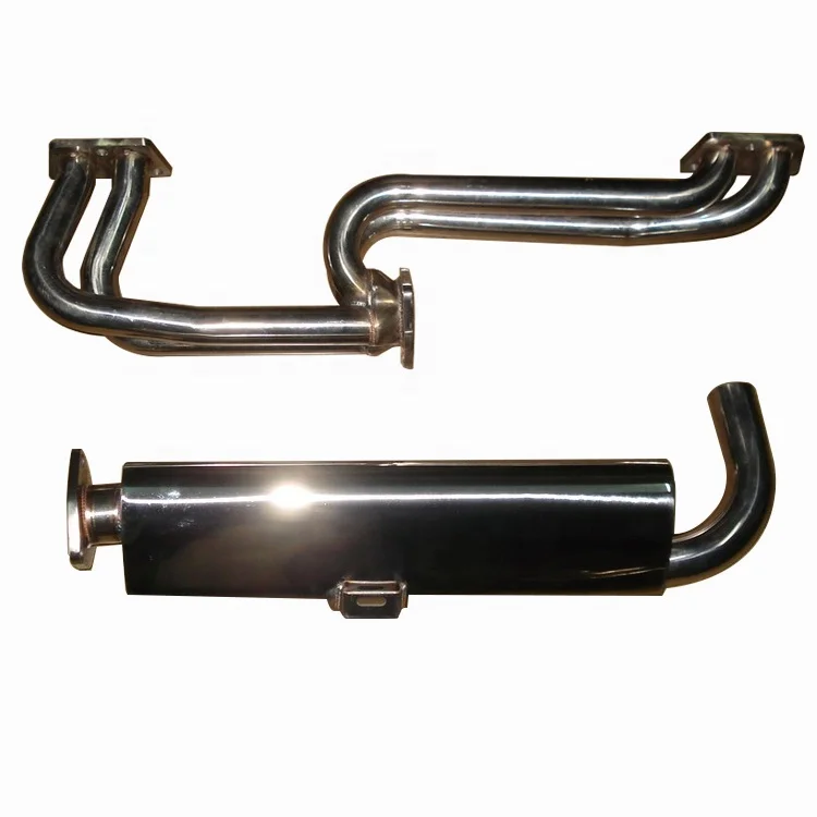 Customize Stainless Steel Exhaust Silencer Tip Muffler for VW Beetle