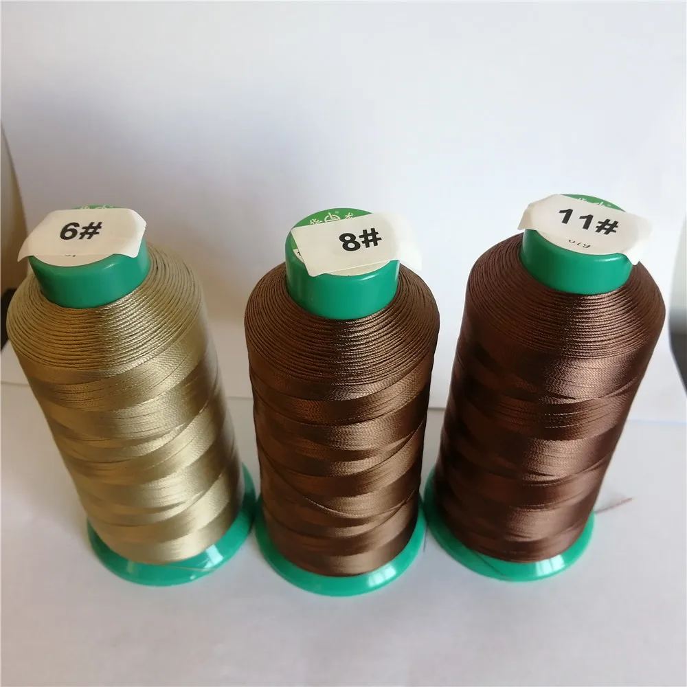 High Quality Popular Nylon Polyester Hair Extension Weaving Thread ...