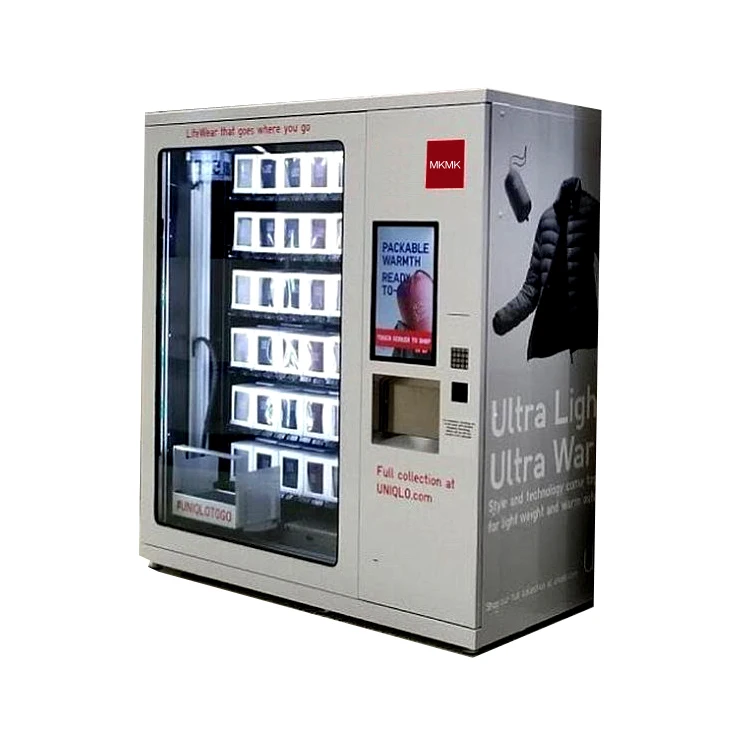 Makmik Vending Machines - Intelligent Touch Screen T-Shirt Vending