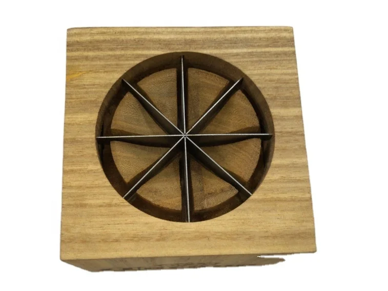 BSCI Factory Kitchen Supplies Wooden Lemon Reamer Lemon Cutter Wood ...