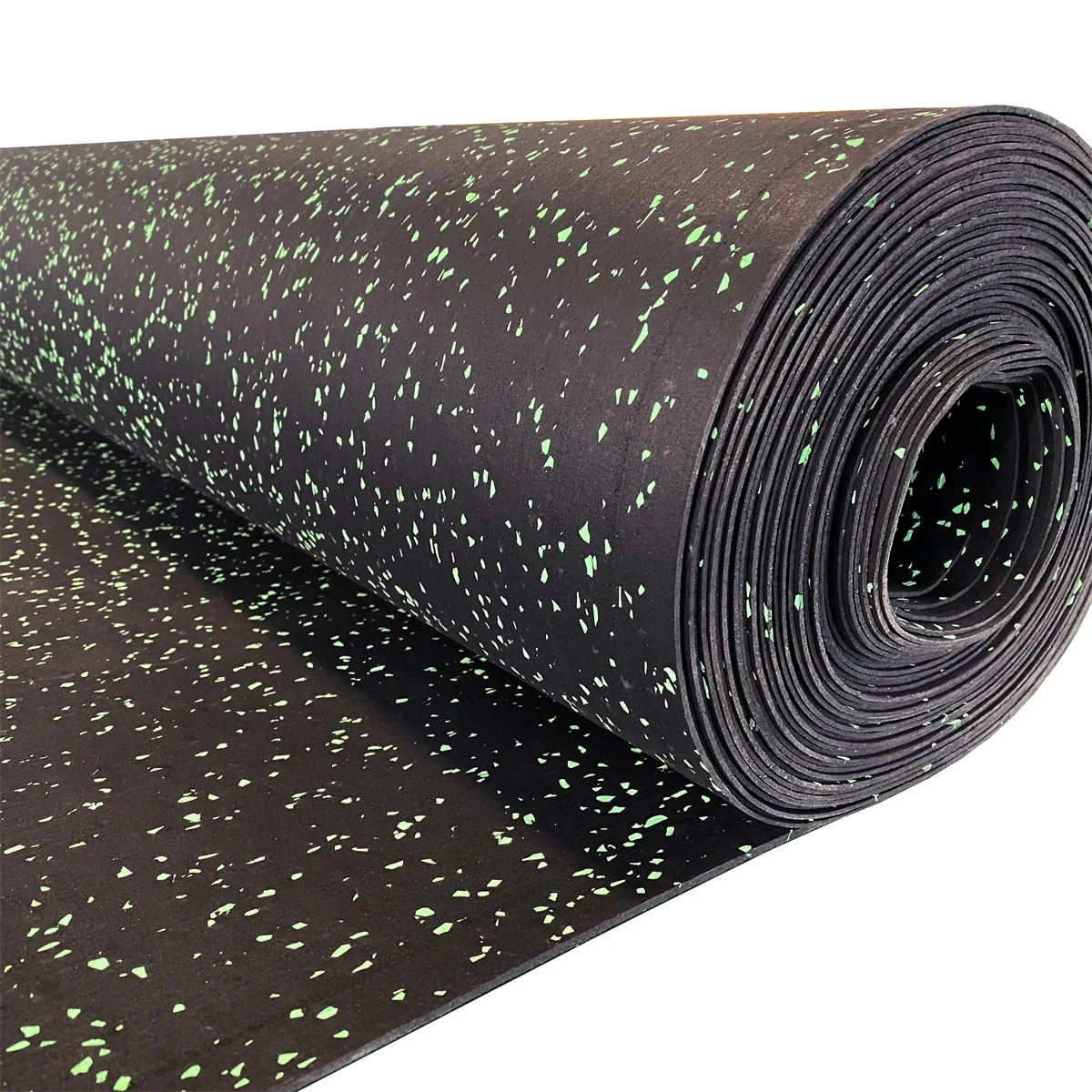 Shock Reducing Recycled Rubber Flooring Rolls For Gym - Buy Rubber ...