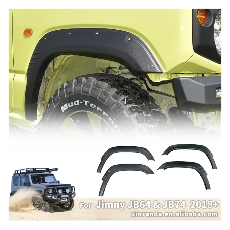 Jimny Jb64 Accessories Car Wheel Eyebrow Fender Flares For Suzuki Jimny Jb64w Jb64 2018 2019 ...