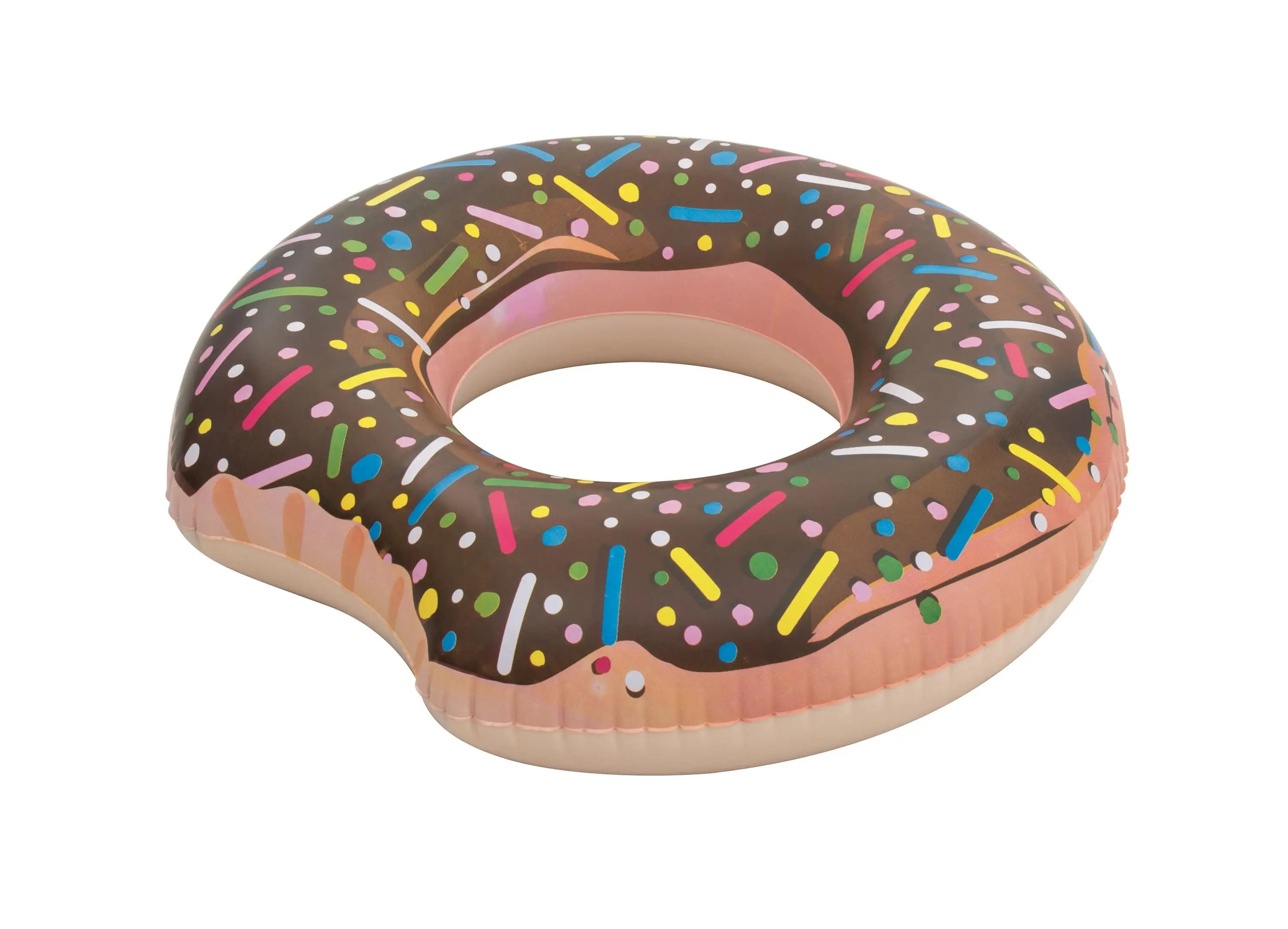 Bestway 36118 Inflatable Classic Donut Shaped Swimming Ring Pool Float ...