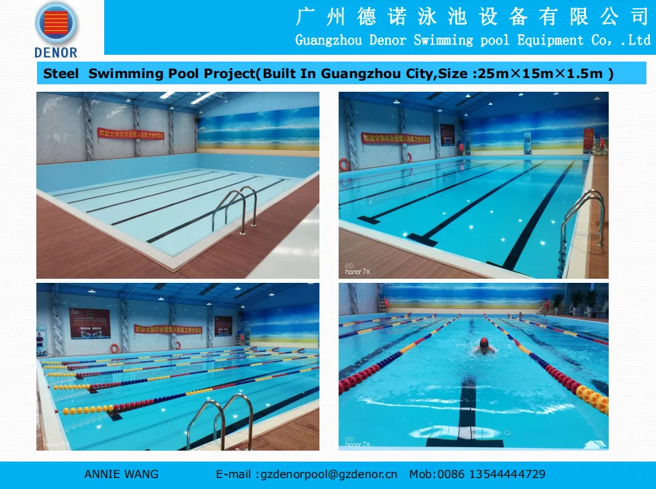 Prefabricated Steel Frame Swimming Pool - Durable & Efficient