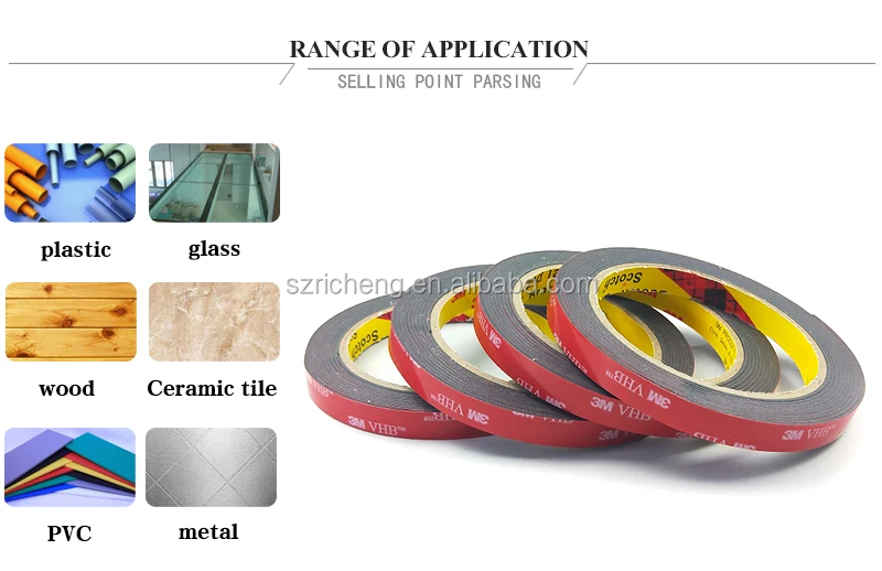 Profersonal Slit 5952 3m Vhb Tape Heavy Duty Mounting Indoor Outdoor ...