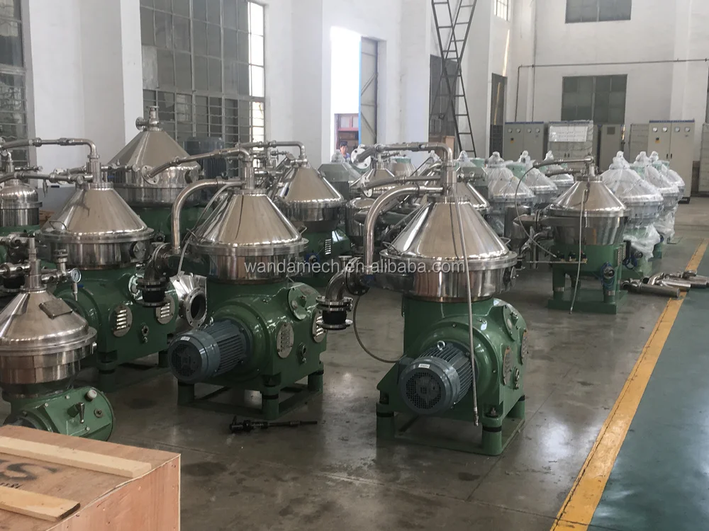 Pemisah Sentrifugal Mangkuk Cakram Yang Dikontrol Plc Untuk Pemisahan ...