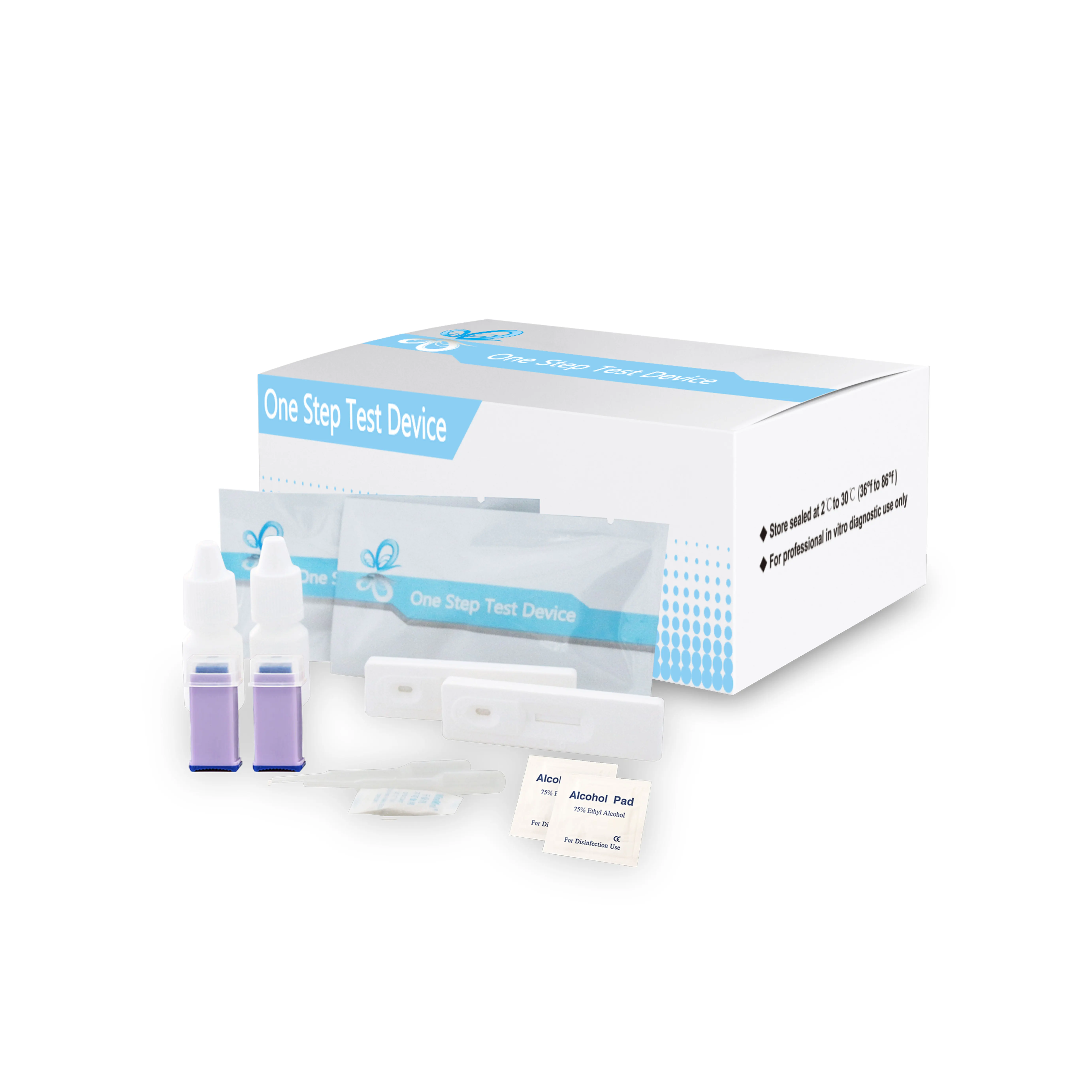 Rapid test Strip Helicobacter Pylori Bacteria Bacterial Detection Kit ...