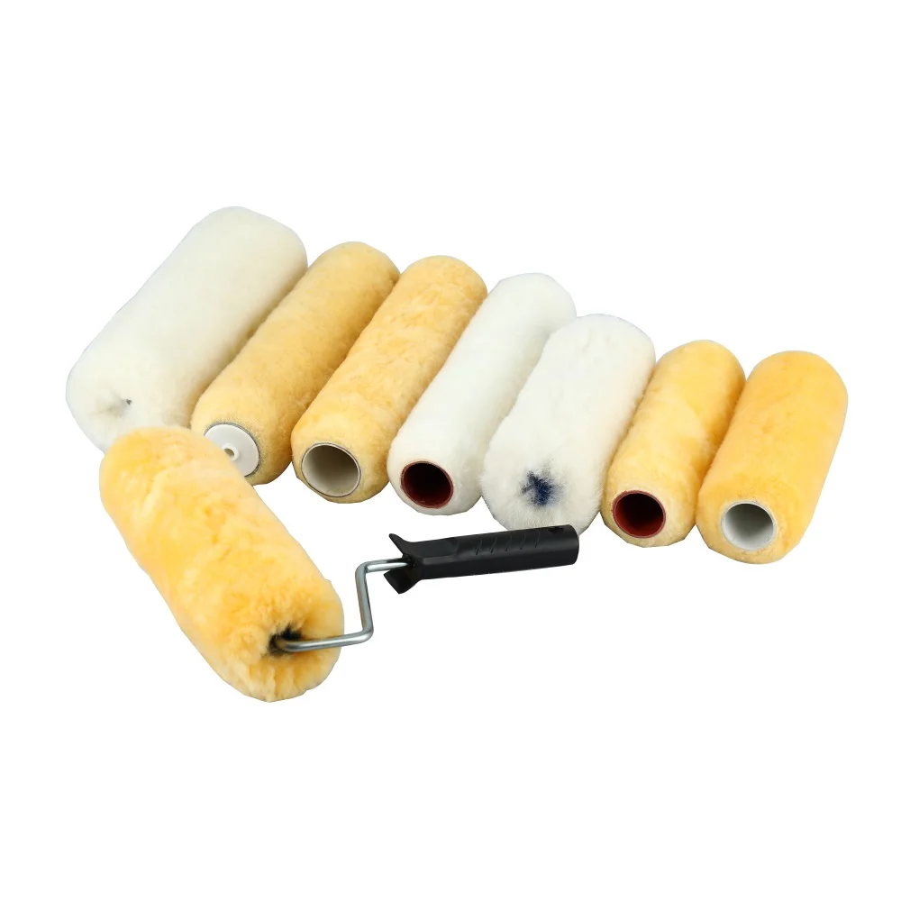7'' Real Lambskin Roller Sleeves - Natural Sheepskin Wool