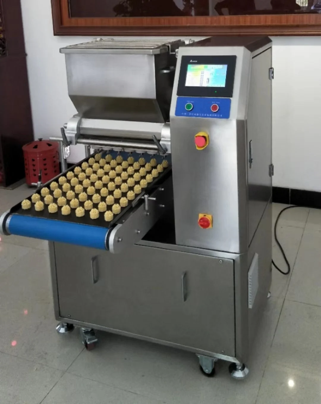 Skywin Plc Type Small Cookie Making Machine Cookie Depositor Machine ...