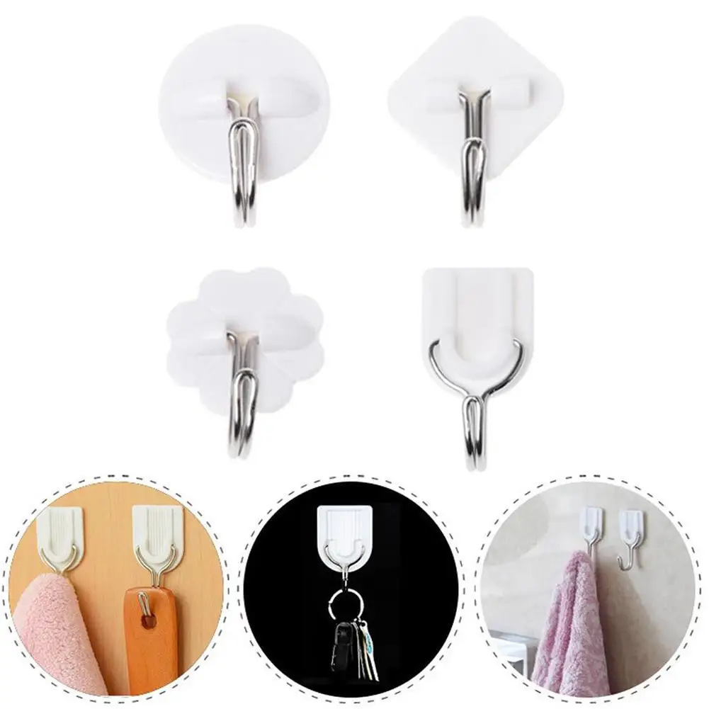 Small Sticky Hook Wholesale Round/square/u-shaped/flower-shaped Self ...